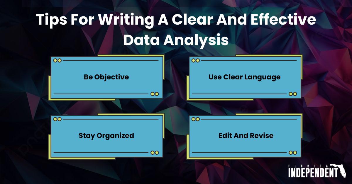 How To Write Data Analysis? - Florida Independent